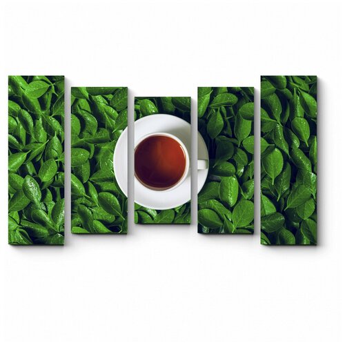 Модульная картина Зеленый чай 180x108