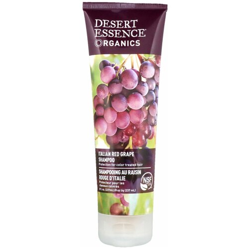 Desert Essence шампунь Organics Italian Red Grape с красным виноградом, 237 мл