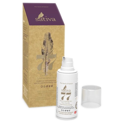 Sativa Serum №77 Сыворотка для лица омолаживающая дневная Комплексное увлажнение, 20 мл
