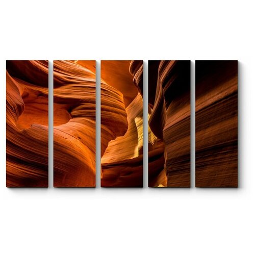 Модульная картина Прекрасные цвета каньона 120x72