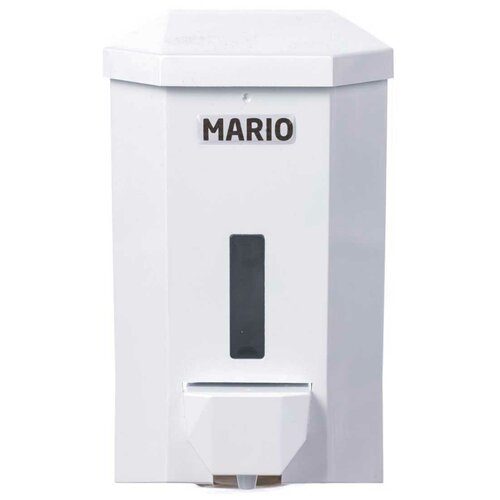 Дозатор  для жидкого мыла Mario Classic 8317, белый