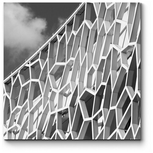 Модульная картина Архитектурная фантазия 40x40