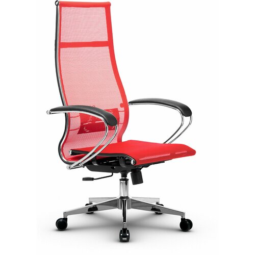 Компьютерное кресло МЕТТА-7(MPRU)/подл.131/осн.004 красный/красный