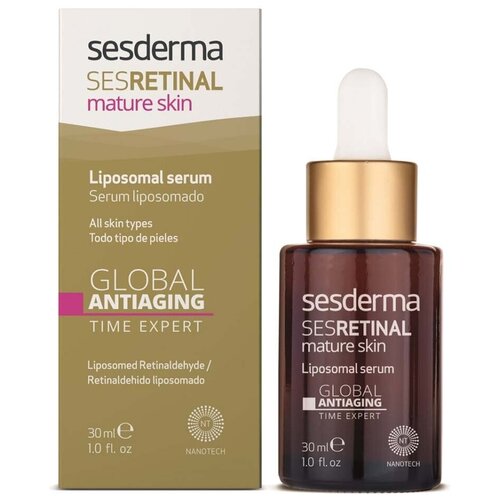  Сыворотка SesDerma Sesretinal Mature Skin Liposomal serum  Липосомальная омолаживающая Эксперт времени, 30 мл
