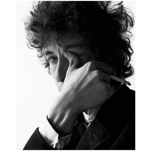 Постер / Плакат / Картина Боб Дилан 50х70 см в подарочном тубусе
