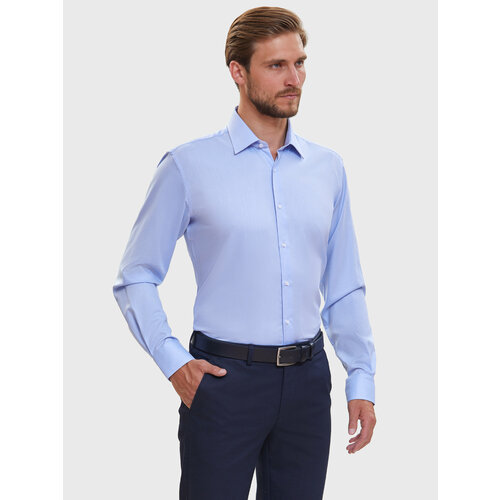 Рубашка KANZLER, размер 40, голубой