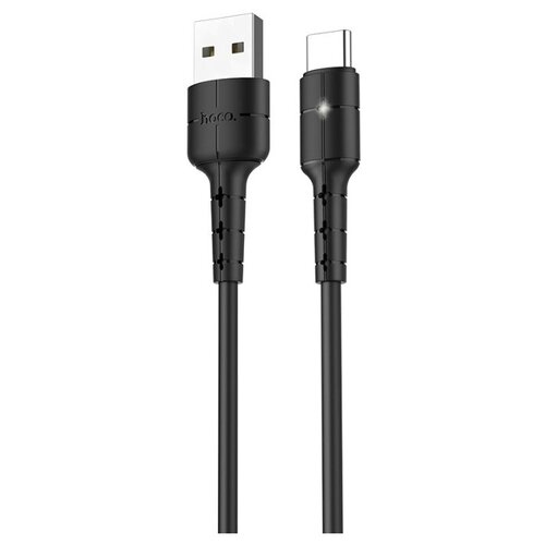 Кабель Hoco X30 Star USB - USB Type-C, 1.2 м, 1 шт., черный