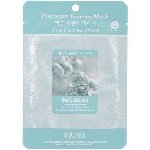 MIJIN Cosmetics тканевая маска Platinum Essence, 23 г, 23 мл