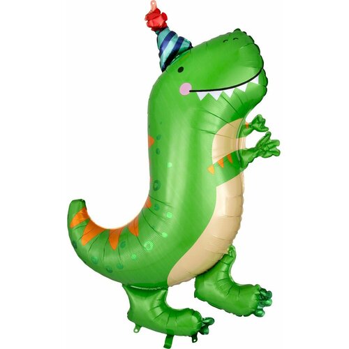 Воздушный шар Динозаврик зелёный, 86 см