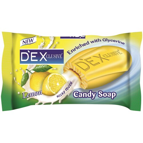 DexClusive Мыло твердое Lemon персик, 125 мл, 125 г