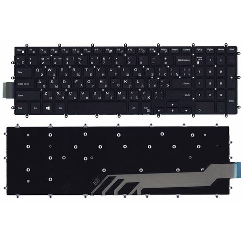 Клавиатура для ноутбука Dell Vostro 15-3583 черная