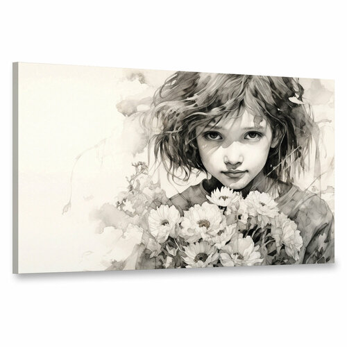 Интерьерная картина 100х60 "Дочь доброты"