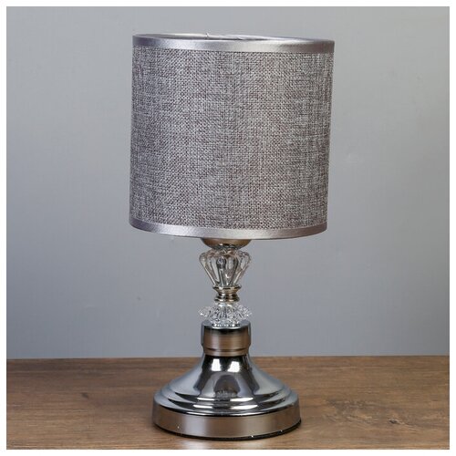 Лампа декоративная RISALUX Венера 3924239, E27, 40 Вт, серебристый