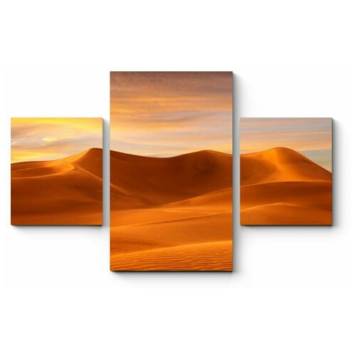 Модульная картина Золотая пустыня 110x72
