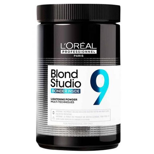 Пудра L'Oreal Professionnel Blond Studio Bonder Inside 9 для обесцвечивания волос, с бондингом, 500 г