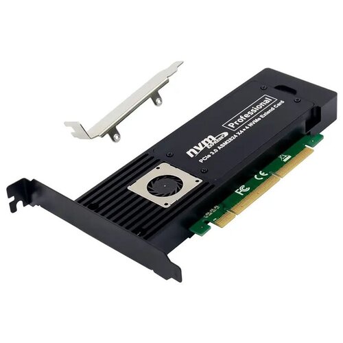 Переходник PCI-Ex8/x16 - NGFF(M.2) SSD | PCI-E 3.0->4 x M.2 M key NVMe SSD | ORIENT C304E4