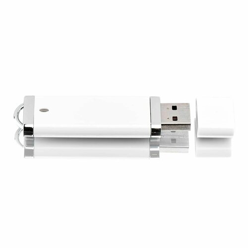 Флешка Profit, 128 МB, белая, арт. F02 USB 2.0 30шт