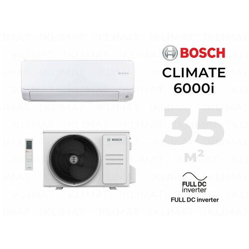 Настенный кондиционер Bosch Climate 6000i CL6001iU W 35 E/CL6001i 35 E