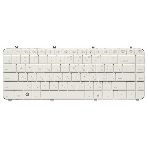 Клавиатура для ноутбуков HP Pavilion DV5-1000 RU, White (pearl)