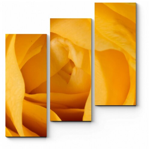 Модульная картина Солнечная роза 70x75