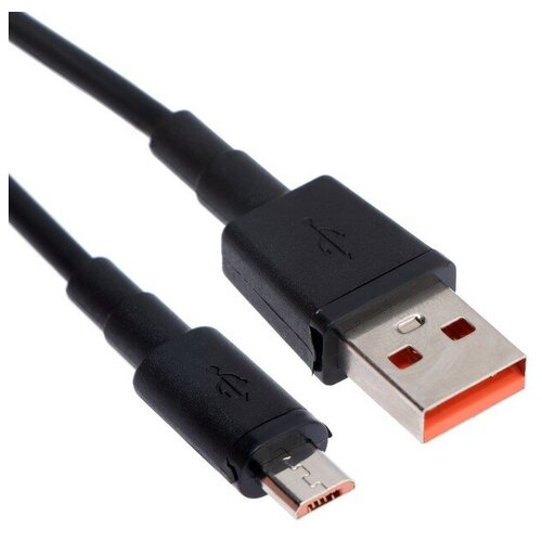 Кабель Krutoff Modern, microUSB - USB, 1 А, 1 м, черный