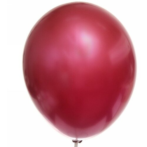 Воздушные шары "Металлик" 5шт 12"/30см розовый