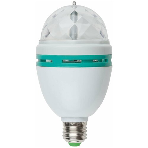 Светодиодный светильник-проектор диско ULI-Q301 03W/RGB/E27 WHITE Volpe ULIQ301-0090