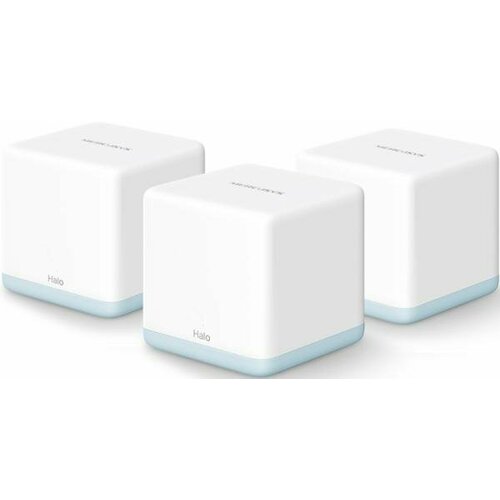 Wi-Fi система Mercusys Halo H30 (3-PACK) 802.11aс 867Mbps 2.4 ГГц 5 ГГц 2xLAN белый