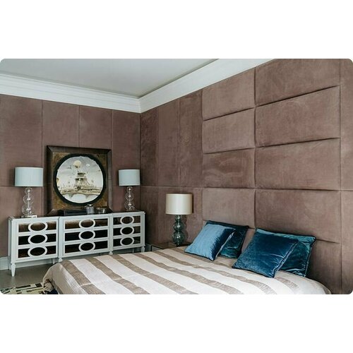 Стеновая панель; мягкая панель; изголовье кровати Bunny Mebel 30х60 см 2 шт