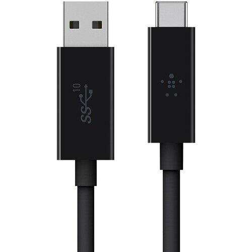 Дата-кабель Belkin USB-C|USB-A 3.1 (0,9 м, 15 Вт, 10 Гбит|с) (Чёрный | Black)