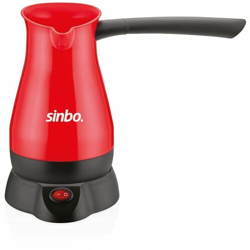 Турка электрическая SINBO SCM-2948 RD 400мл, турка для кофе, кофеварка, кофейник, электротурка