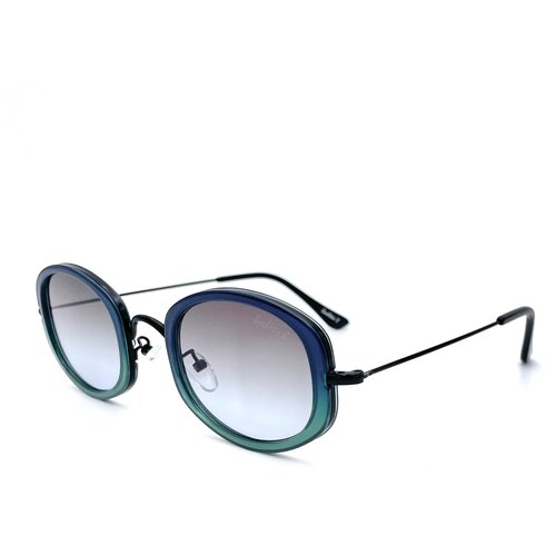 Солнцезащитные очки Smakhtin'S eyewear & accessories, синий, зеленый