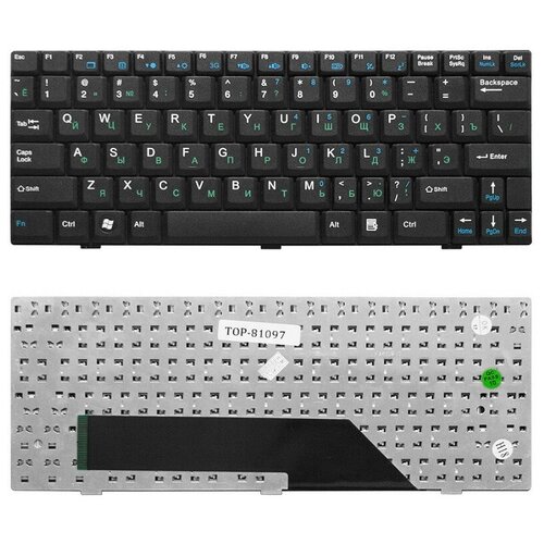 Клавиатура для ноутбука MSI MP-08A76US-359 черная