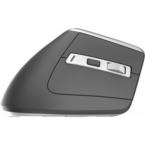Мышь Оклик 991MW серый оптическая 2400dpi silent беспроводная BTRadio USB для ноутбука 7but
