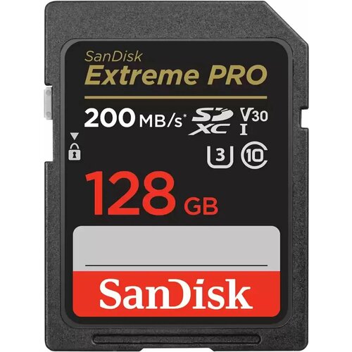 Карта памяти 128Gb SD SanDisk Extreme Pro (SDSDXXD-128G-GN4IN)