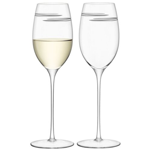 Набор из 2 бокалов для белого вина LSA International Signature Verso 340 мл (G939-12-408)