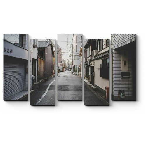 Модульная картина Узкие улочки Киото100x58
