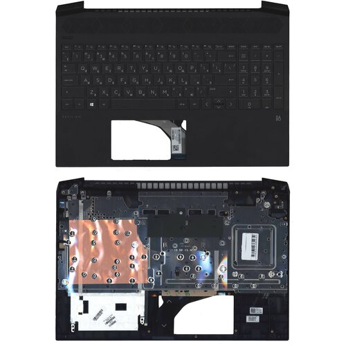 Клавиатура (keyboard) для ноутбука HP Pavilion Gaming 15-EC, топкейс