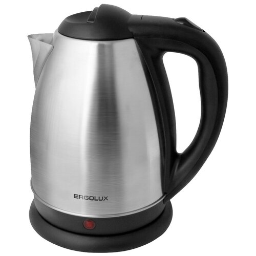 Чайник Ergolux ELX-KS01, черный/серебристый