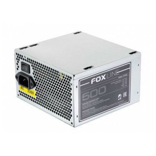 Блок питания Power Supply Foxline, 500W, ATX, NOPFC, 120FAN