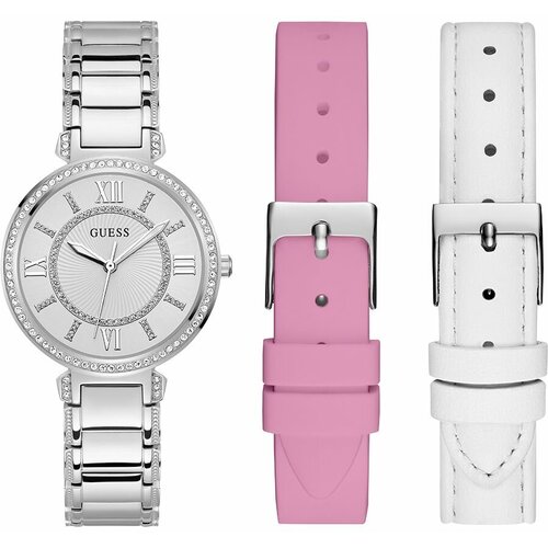 Наручные часы GUESS Женские наручные часы GUESS GW0588L2, серебряный, розовый