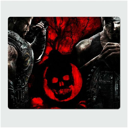 Коврик для компьютерной мышки ROCKET - Gears of War, 23x19 см