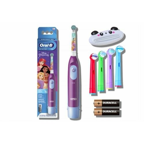 Детская зубная щетка Braun Oral-B Stages Power тематика принцессы для детей с 3 лет