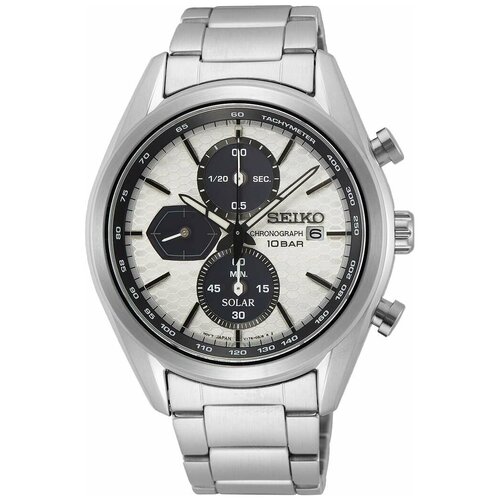 Наручные часы SEIKO CS Sports мужские Conceptual Series Sports SSC769P1, белый, серебряный