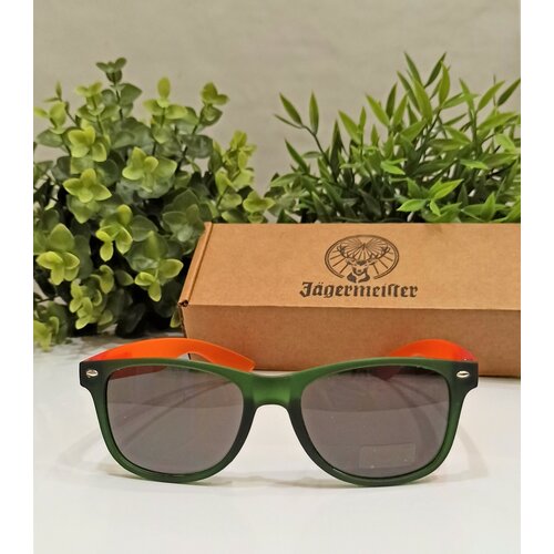 Солнцезащитные очки Jagermeister 1, оранжевый, зеленый