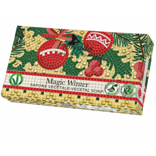 Florinda Vegetal Soap Magic Winter Мыло натуральное на основе растительных масел Волшебная зима 100 гр
