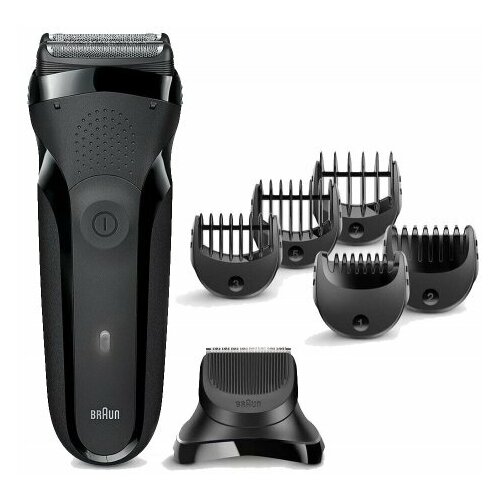 Электробритва Braun 300BT Series 3 Shave&Style, black