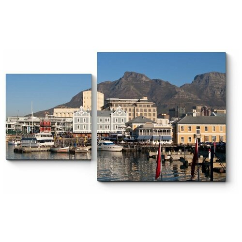 Модульная картина Солнечный вид Кейптауна70x42