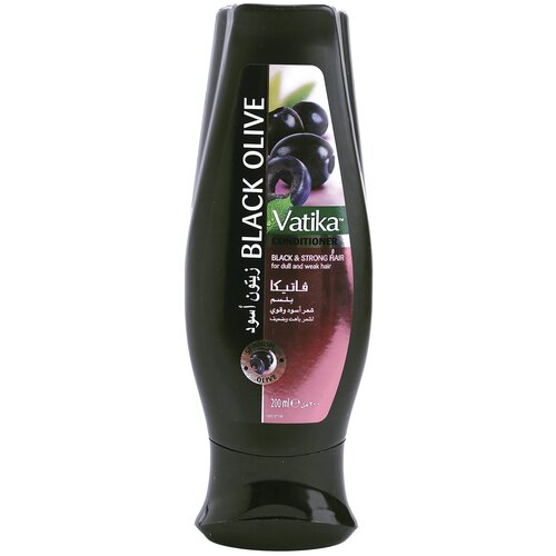 Vatika кондиционер Black Olive Black & Strong Hair, 200 мл