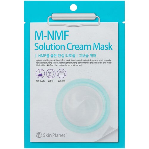 Skin Planet тканевая маска Skin Planet M-MNF Solution Cream Mask увлажняющая, 30 г, 25 мл